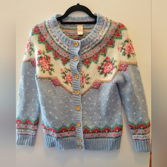 Sundance | Jackets & Coats | Sundance Womans Cottage Rose Cardigan Wool ...